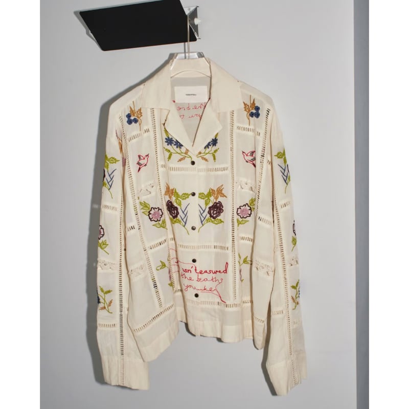 TODAYFUL】Embroidery Patchwork Shirts | selects TODAYFUL】Embroidery Patchwork Shirts | selects