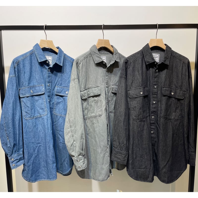 タシケント】Standard denim shirt | selectshop kusukusu タシケント】Standard denim shirt | selectshop kusukusu