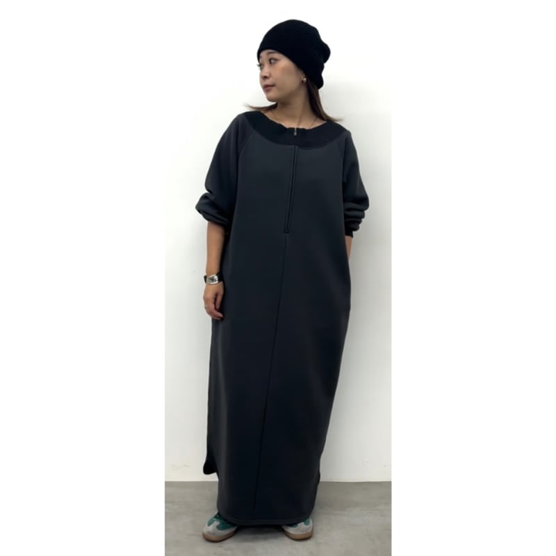 kusukusu限定再販✨【CLOCHE】2Wayハーフジップワンピース kusukusu限定再販✨【CLOCHE】2Wayハーフジップワンピース