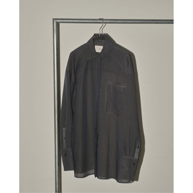 TODAYFUL】Organdy Over Shirts チャコールグレー TODAYFUL】Organdy Over Shirts チャコールグレー