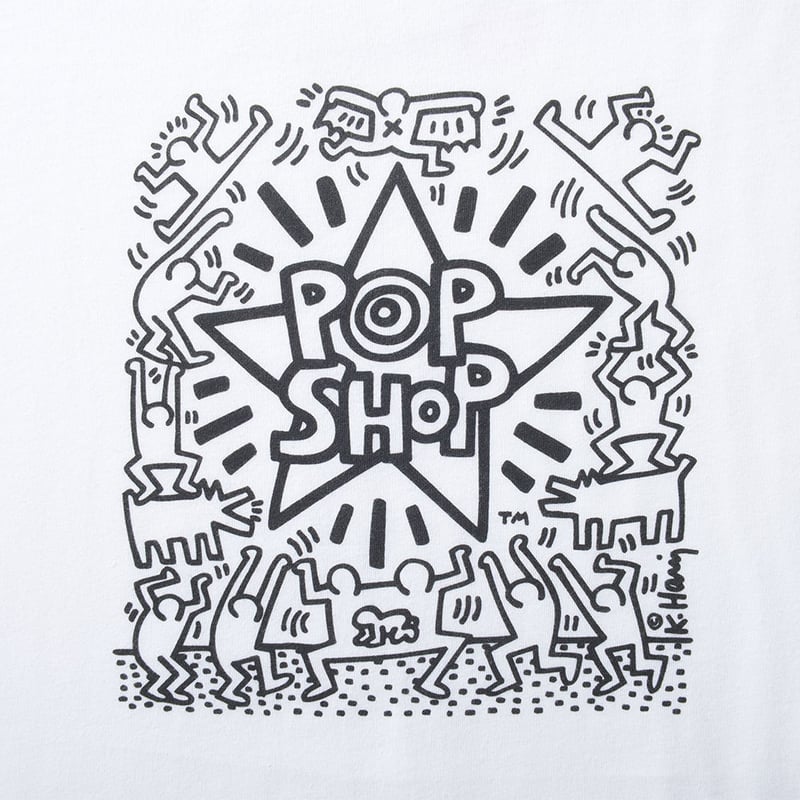 Pop Shop Pop Shop Tee | Nakamura Keith Haring C Pop Shop Pop Shop Tee | Nakamura Keith Haring C