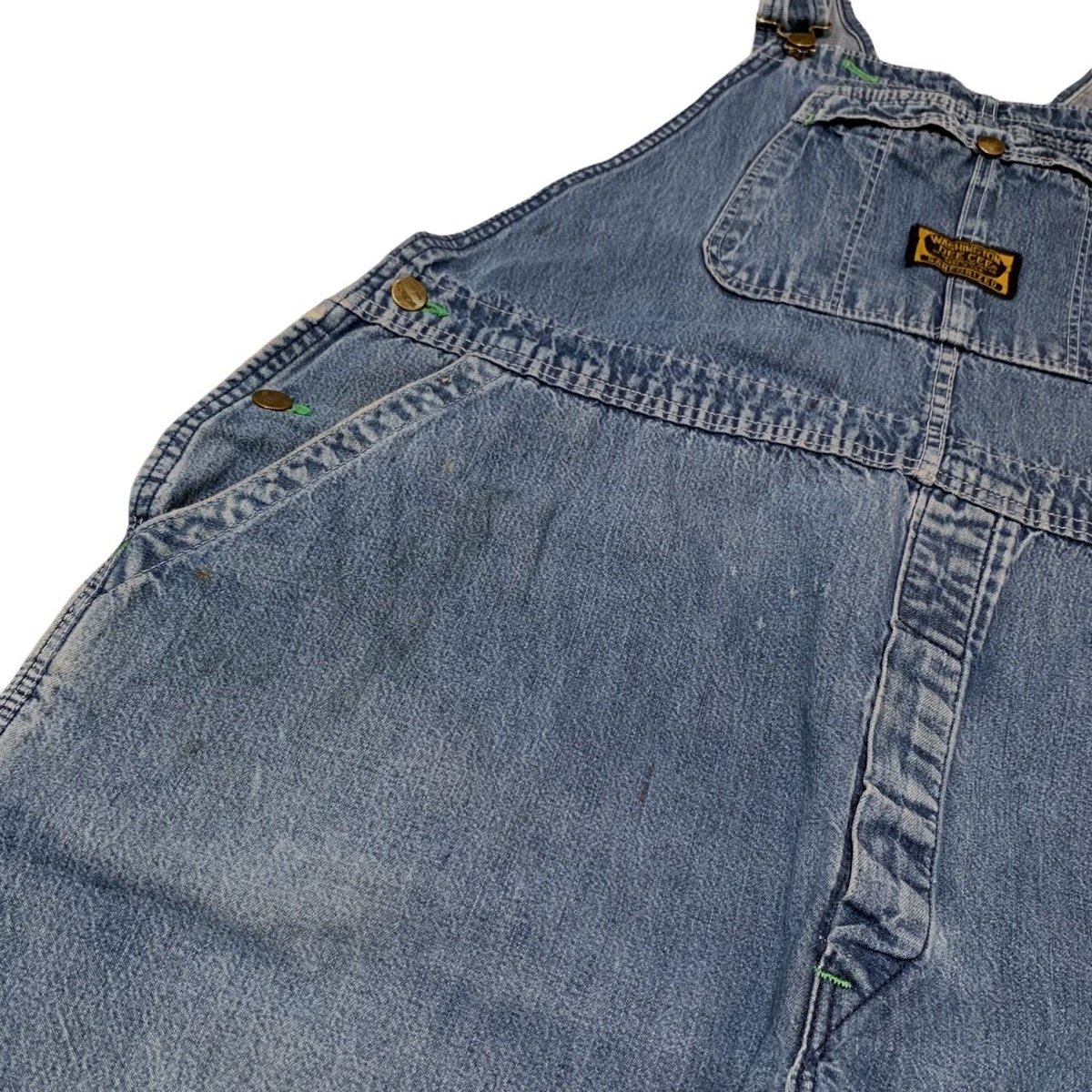 60-70's VINTAGE WASHINGTON DEE CEE DENIM OVERAL 60-70's VINTAGE WASHINGTON DEE CEE DENIM OVERAL