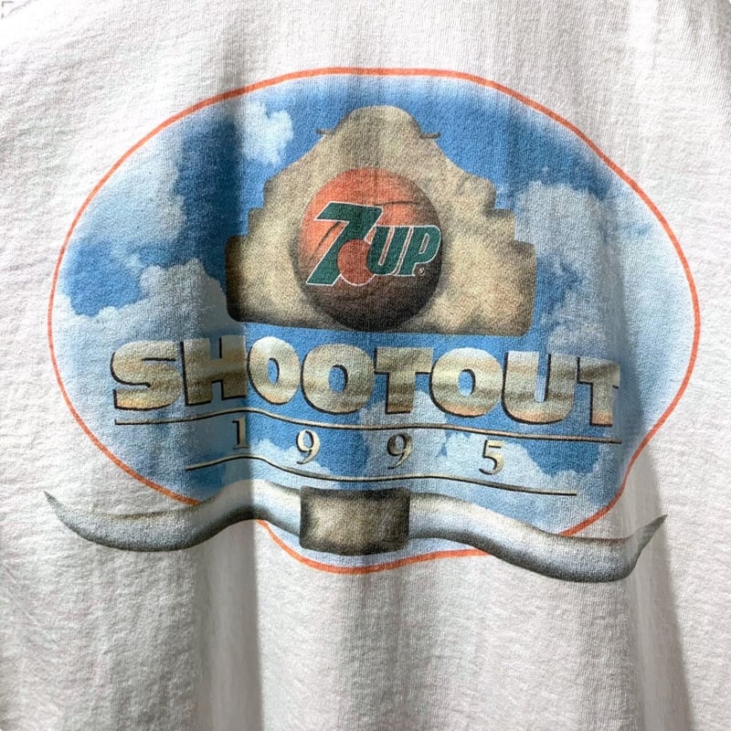 90's VINTAGE USA製 7UP SHOOT OUT 1995 T-SHIRT | 90's VINTAGE USA製 7UP SHOOT OUT 1995 T-SHIRT |