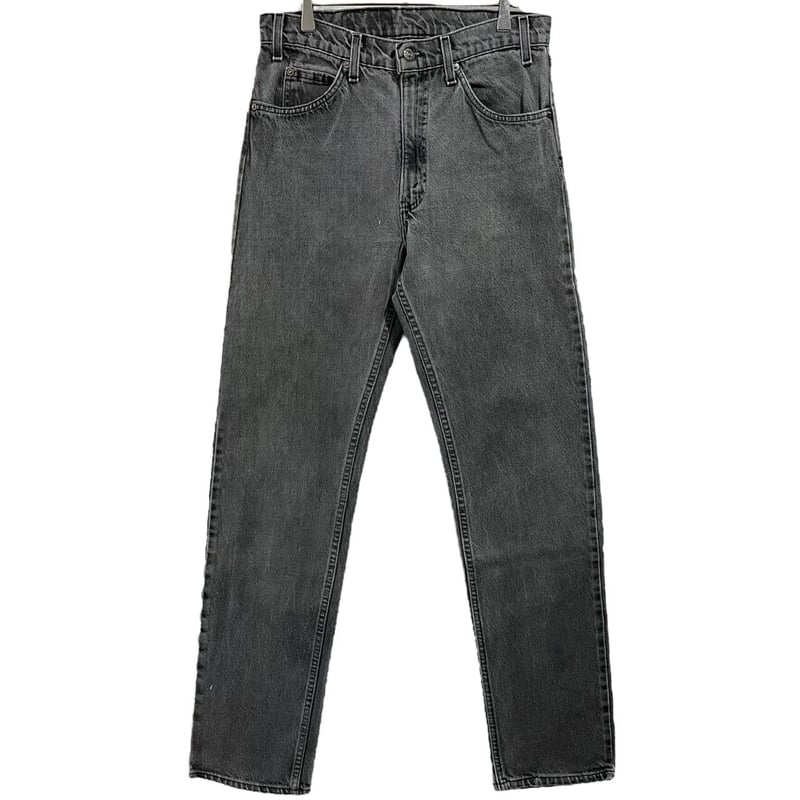 90's USA製 LEVI'S 505 BLACK DENIM PANTS | OLD INN. 90's USA製 LEVI'S 505 BLACK DENIM PANTS | OLD INN.