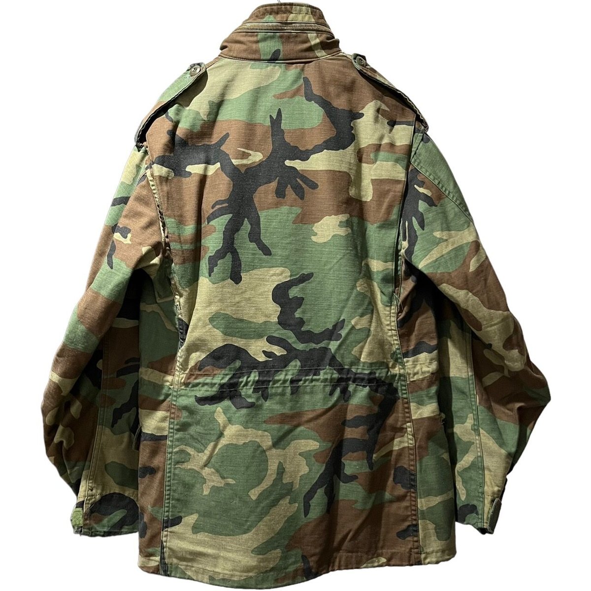 80's U.S ARMY M-65 WOODLAND FIELD JACKET. SMALL 80's U.S ARMY M-65 WOODLAND FIELD JACKET. SMALL