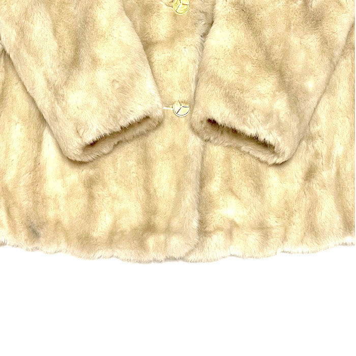 USED】60'S MINCARA Russell Taylor FAUX FUR JACK USED】60'S MINCARA Russell Taylor FAUX FUR JACK