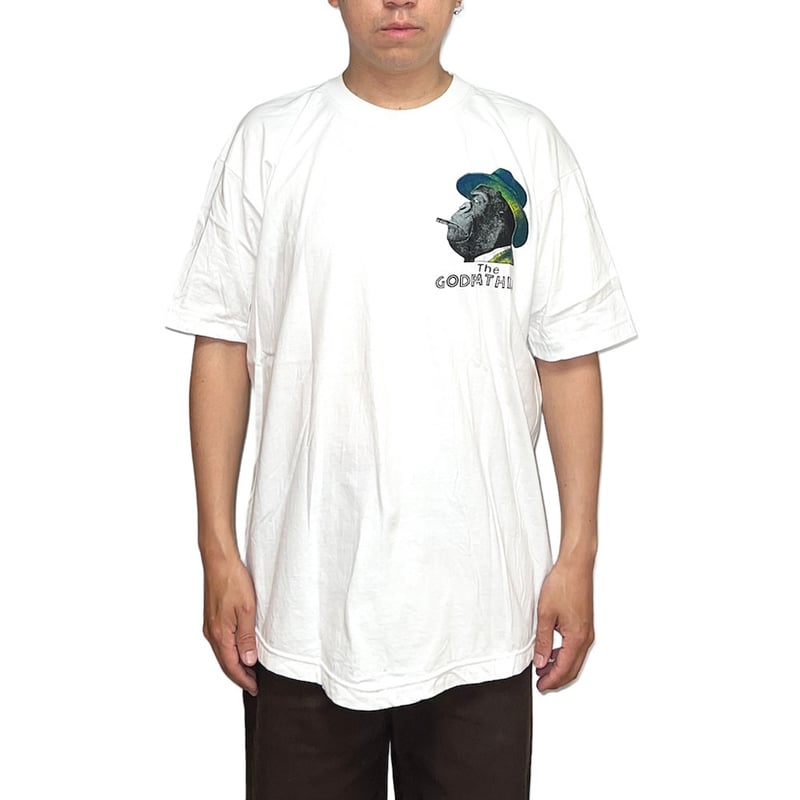 USED】90's The GODFATHER PART4 GORILLA T-SHIRT USED】90's The GODFATHER PART4 GORILLA T-SHIRT