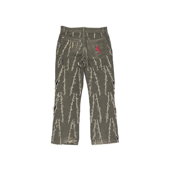 USED】00'S GRIFFIN BLADECUT SLASH PANTS | KONBINI USED】00'S GRIFFIN BLADECUT SLASH PANTS | KONBINI