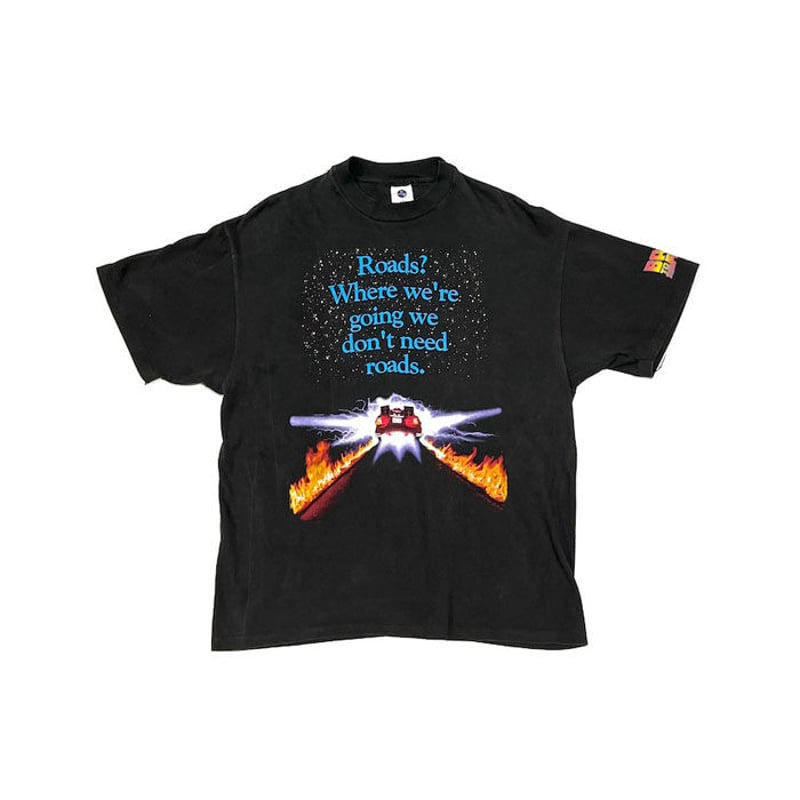 USED】90'S BACK TO THE FUTURE T-SHIRT | KONBINI USED】90'S BACK TO THE FUTURE T-SHIRT | KONBINI