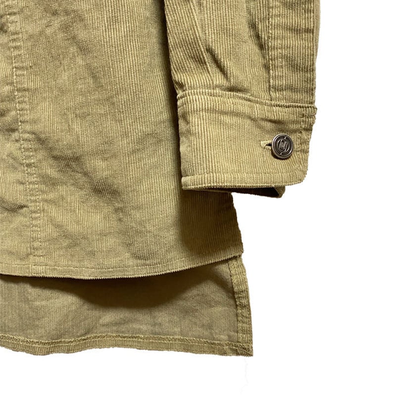 USED】90'S ANARCHIC ADJUSTMENT CORDUROY SHIRT | USED】90'S ANARCHIC ADJUSTMENT CORDUROY SHIRT |