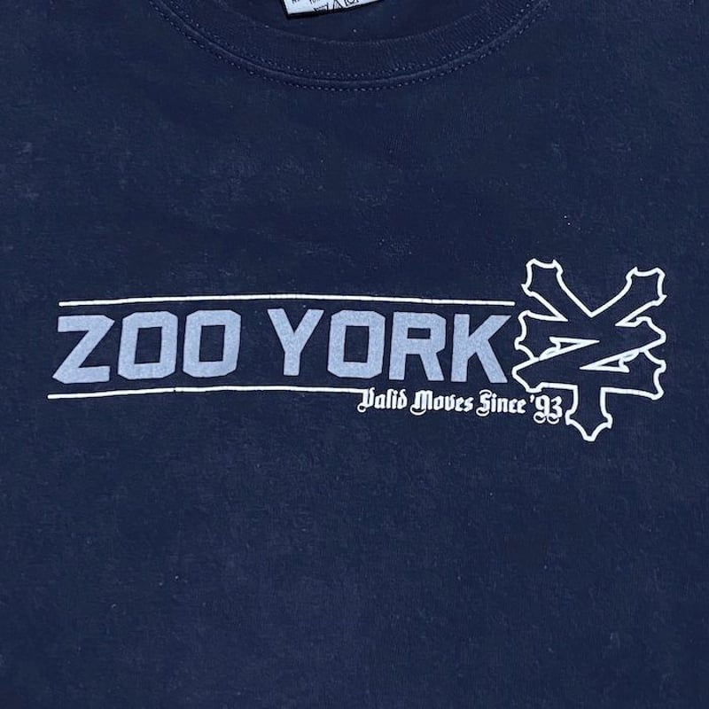 USED】90'S ZOO YORK L/S T-SHIRT | KONBINI USED】90'S ZOO YORK L/S T-SHIRT | KONBINI