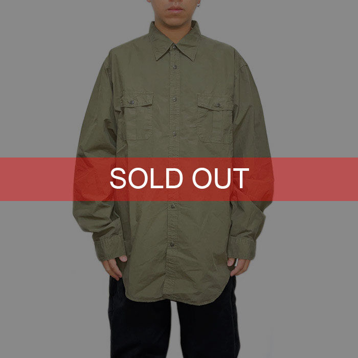 USED】90'S-00'S OLD GAP MILITARY STYLE SHIRT | USED】90'S-00'S OLD GAP MILITARY STYLE SHIRT |