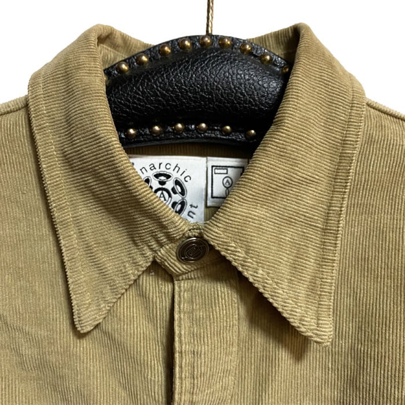 USED】90'S ANARCHIC ADJUSTMENT CORDUROY SHIRT | USED】90'S ANARCHIC ADJUSTMENT CORDUROY SHIRT |