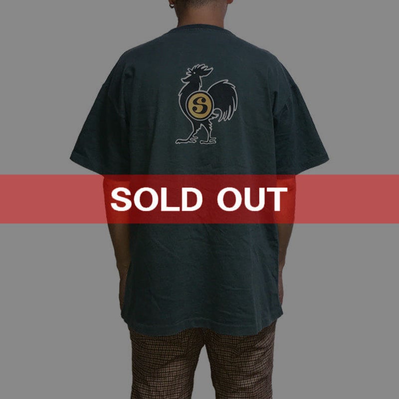 USED】90'S STUSSY ROOSTER T-SHIRT | KONBINI USED】90'S STUSSY ROOSTER T-SHIRT | KONBINI