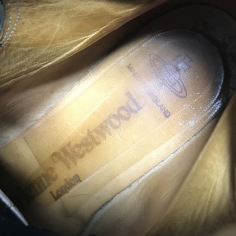USED】90'S VIVIENNE WESTWOOD CROCODILE PATTERN USED】90'S VIVIENNE WESTWOOD CROCODILE PATTERN