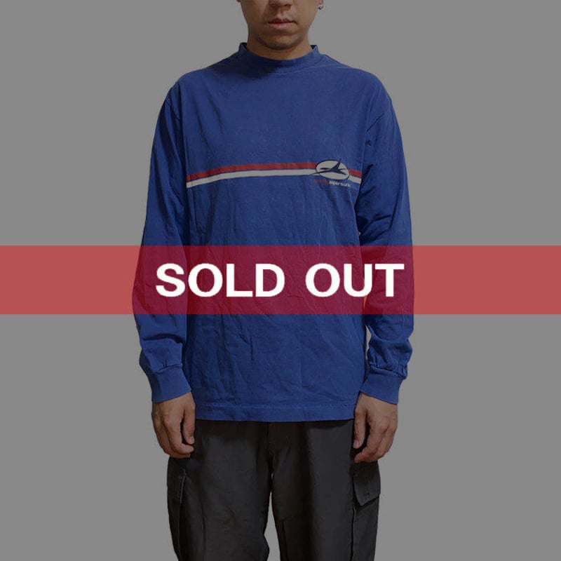 USED】90'S STUSSY SUPER SONIC L/S T-SHIRT | KON USED】90'S STUSSY SUPER SONIC L/S T-SHIRT | KON