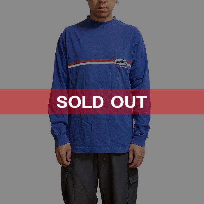 USED】90'S STUSSY SUPER SONIC L/S T-SHIRT | KON USED】90'S STUSSY SUPER SONIC L/S T-SHIRT | KON