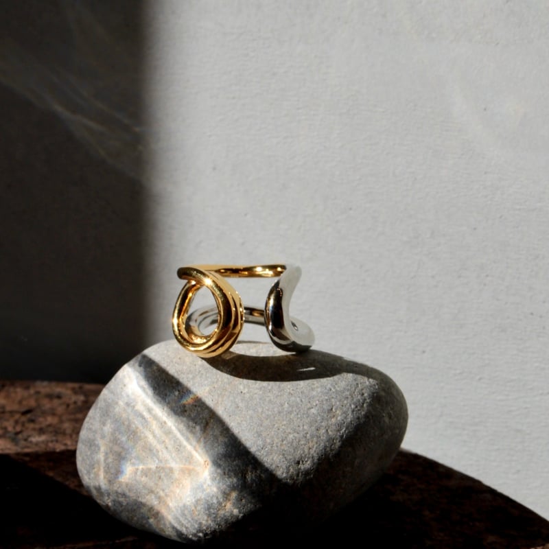 Fibula earcuff ring (mix color) | Soierie Onlin Fibula earcuff ring (mix color) | Soierie Onlin