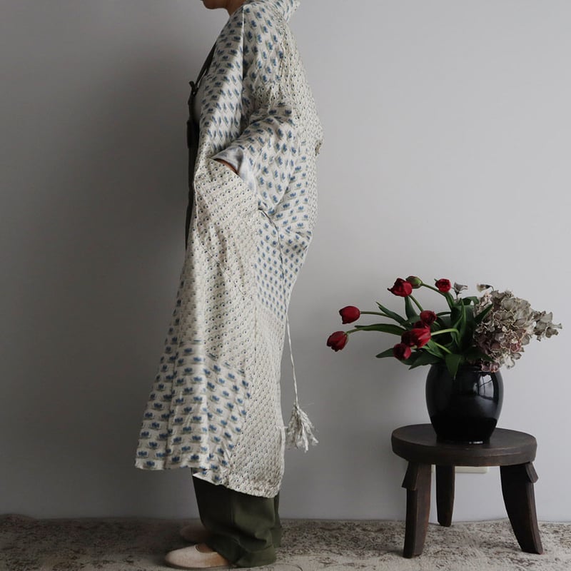 TOWAVASE sarasa silk robe (ivory) | nii-B | WEB TOWAVASE sarasa silk robe (ivory) | nii-B | WEB