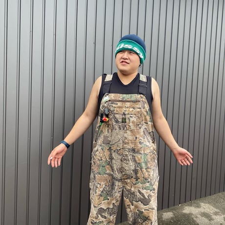 80s LIBERTY やばい ヴィンテージ カモフラ オーバーオール W40 80s LIBERTY やばい ヴィンテージ カモフラ オーバーオール W40