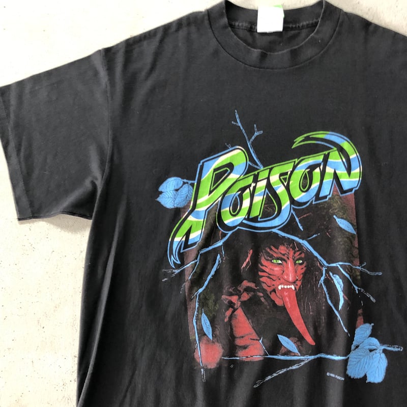 80's POISON バンドTシャツ XL | CUSTOM FEVER 80's POISON バンドTシャツ XL | CUSTOM FEVER