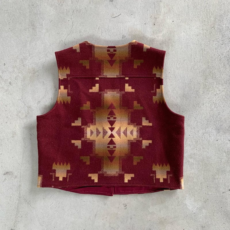 PENDLETON ペンドルトン 柄もの ベスト made in USA - トップス PENDLETON ペンドルトン 柄もの ベスト made in USA - トップス