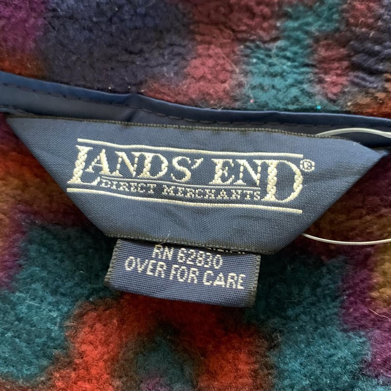 LANDS'END総柄フリースブルゾン | CUSTOM FEVER LANDS'END総柄フリースブルゾン | CUSTOM FEVER