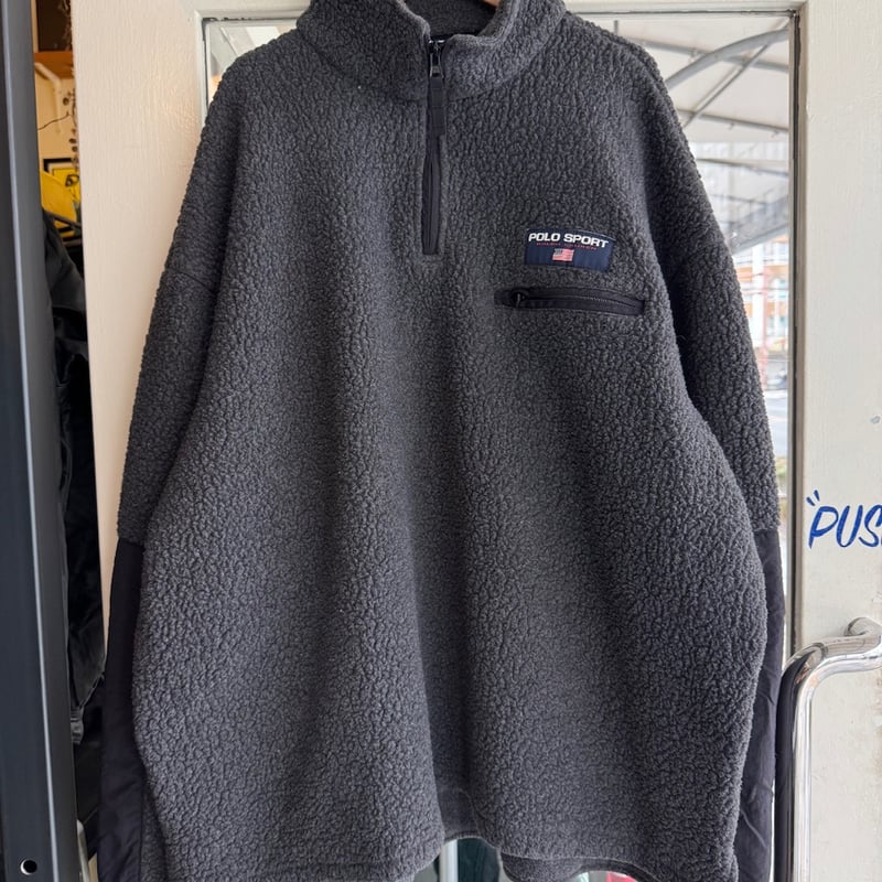 USA製POLO SPORT ハーフジップフリース | CUSTOM FEVER USA製POLO SPORT ハーフジップフリース | CUSTOM FEVER