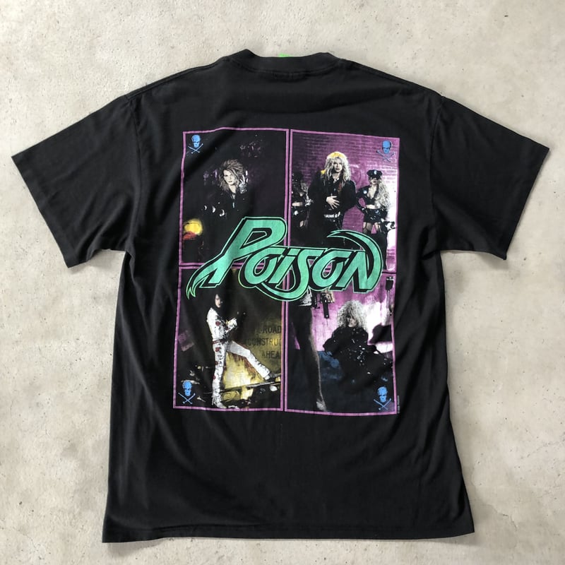 80's POISON バンドTシャツ XL | CUSTOM FEVER 80's POISON バンドTシャツ XL | CUSTOM FEVER