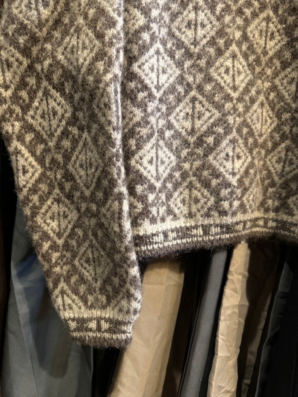 スコットランド製 L.L.Bean ノルディックニットセーター スコットランド製 L.L.Bean ノルディックニットセーター