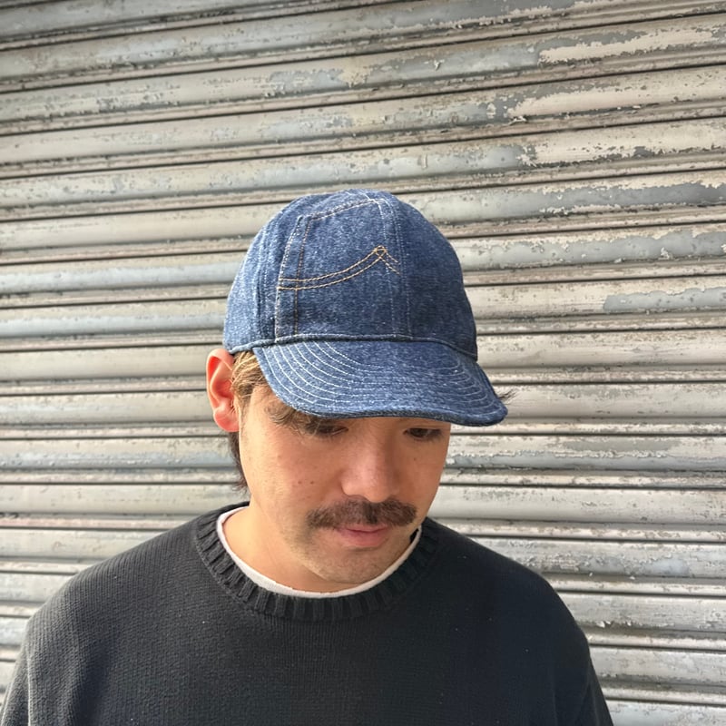 CF別注 Morocco 〝USA製Levi's〟デニムキャップ | CUSTOM FEVER CF別注 Morocco 〝USA製Levi's〟デニムキャップ | CUSTOM FEVER