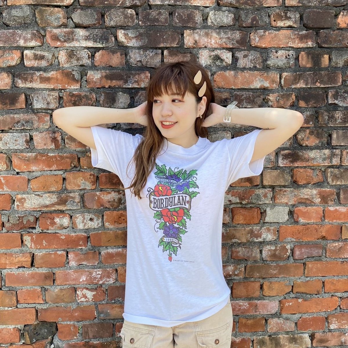 1988 BOB DYLAN AMERICAN TOUR Tシャツ | CUSTOM FEVER 1988 BOB DYLAN AMERICAN TOUR Tシャツ | CUSTOM FEVER