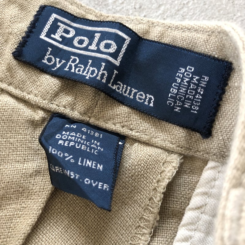 Polo by Ralph Lauren リネンスラックス W34×L30 | CUSTOM Polo by Ralph Lauren リネンスラックス W34×L30 | CUSTOM