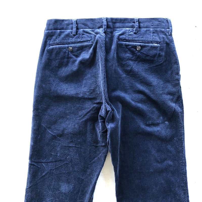 POLO RALPHLAUREN 太畝コーデュロイパンツW30×L30 ネイビー | CUS POLO RALPHLAUREN 太畝コーデュロイパンツW30×L30 ネイビー | CUS