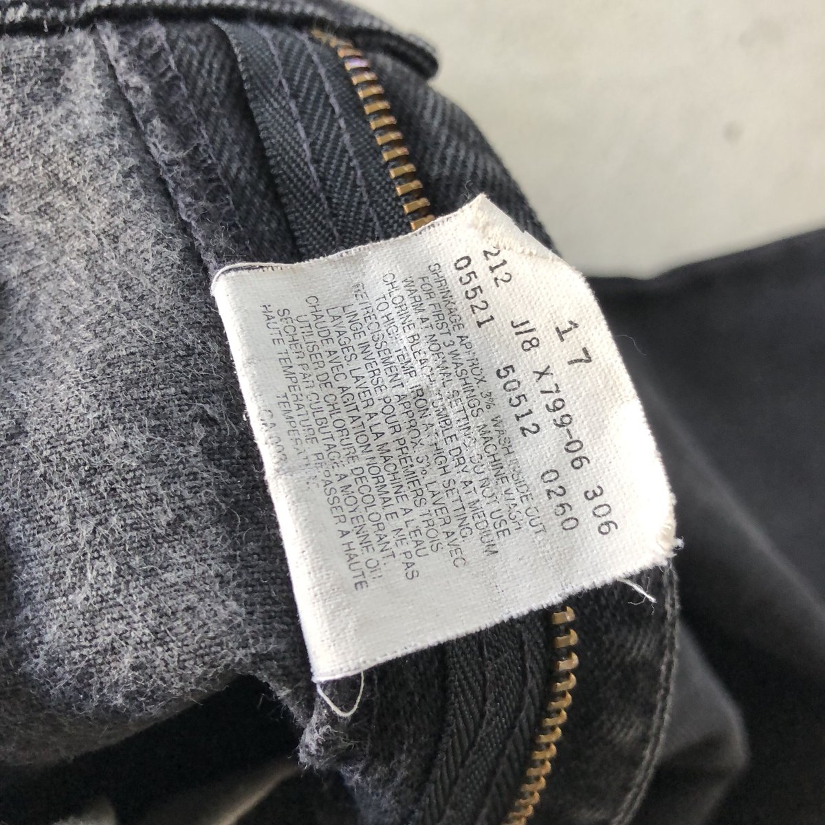 カナダ製 Levi's512 ブラック W34 | CUSTOM FEVER カナダ製 Levi's512 ブラック W34 | CUSTOM FEVER