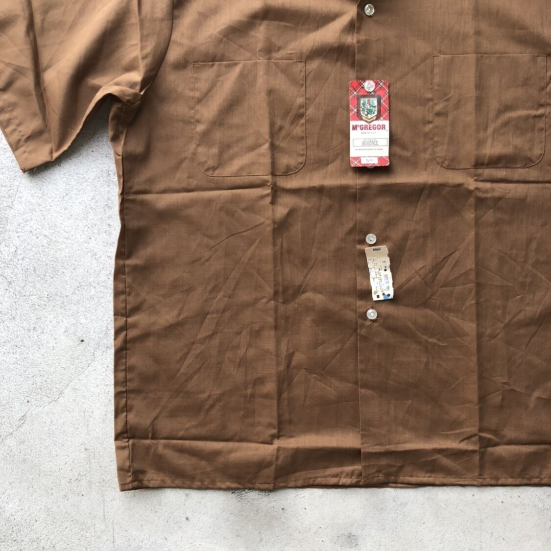 70's McGREGORビンテージ半袖シャツ L | CUSTOM FEVER 70's McGREGORビンテージ半袖シャツ L | CUSTOM FEVER