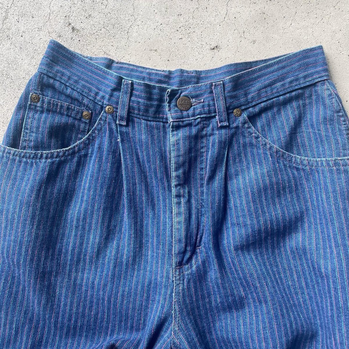LEE ストライプデニムパンツ | CUSTOM FEVER LEE ストライプデニムパンツ | CUSTOM FEVER