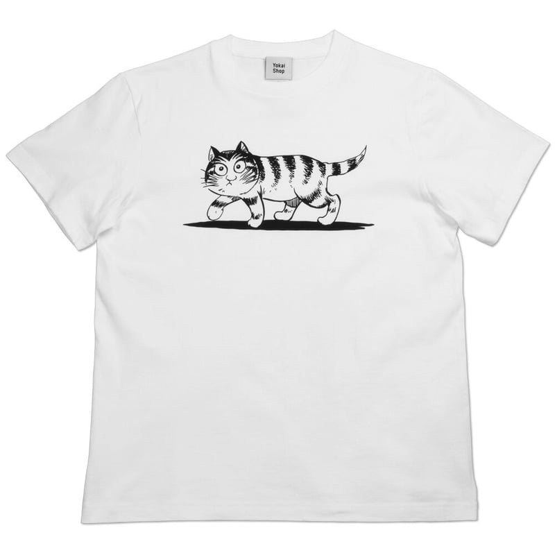 猫楠 T-Shirts Color ホワイト | Yokai-Shop 猫楠 T-Shirts Color ホワイト | Yokai-Shop