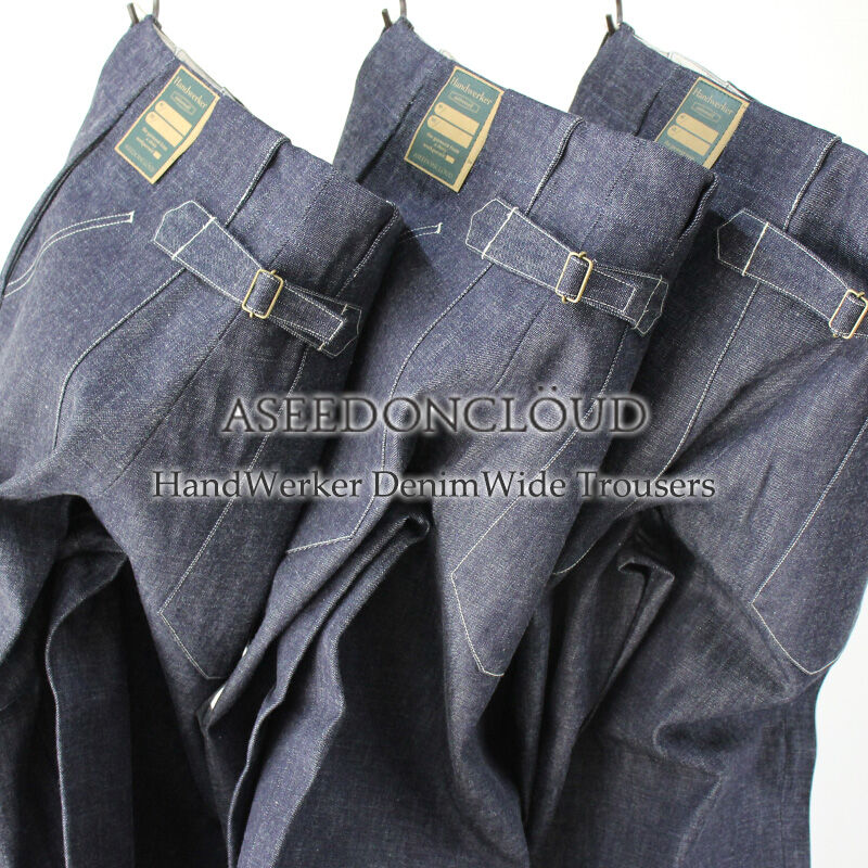 ASEEDONCLOUD アシードンクラウド HandWerker HWデニムワイド ASEEDONCLOUD アシードンクラウド HandWerker HWデニムワイド