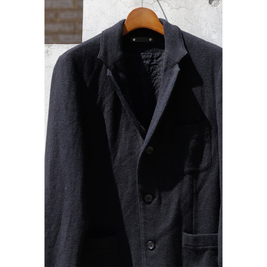 MINEDENIM : Shrunk Wool Unconstructed Tailored ...