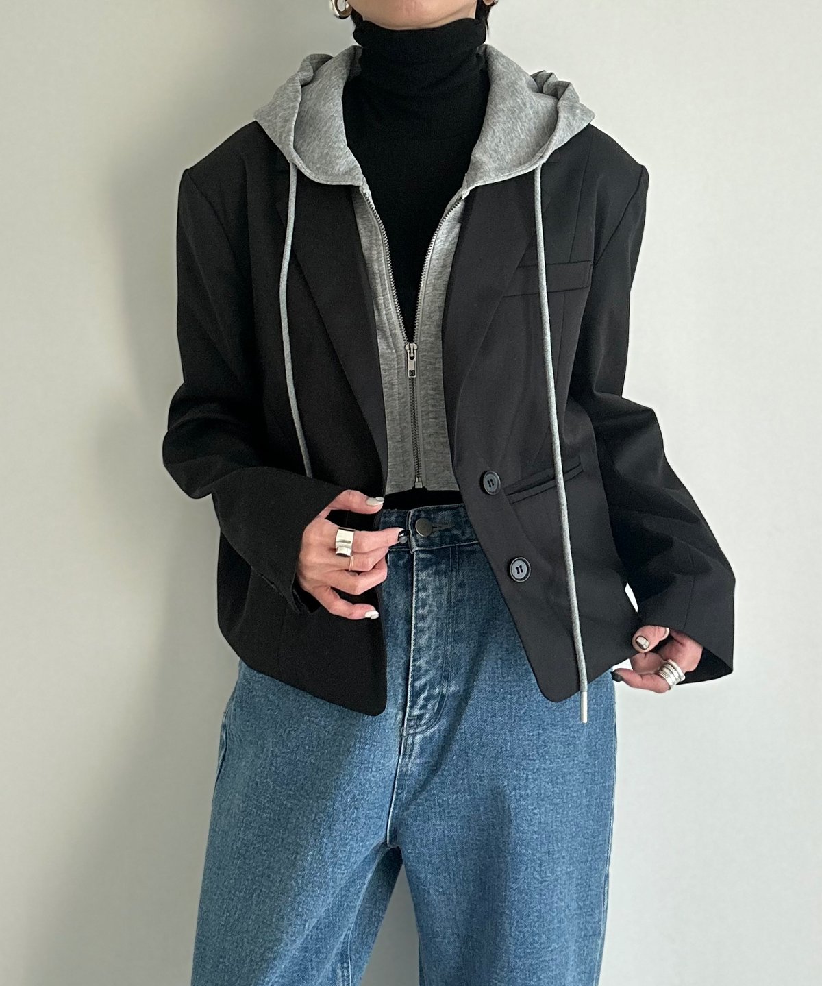 parka docking short jacket | Un sourire.