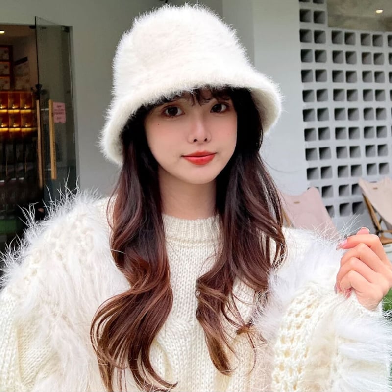 ファーバケットハット | select shop Ruban ファーバケットハット | select shop Ruban