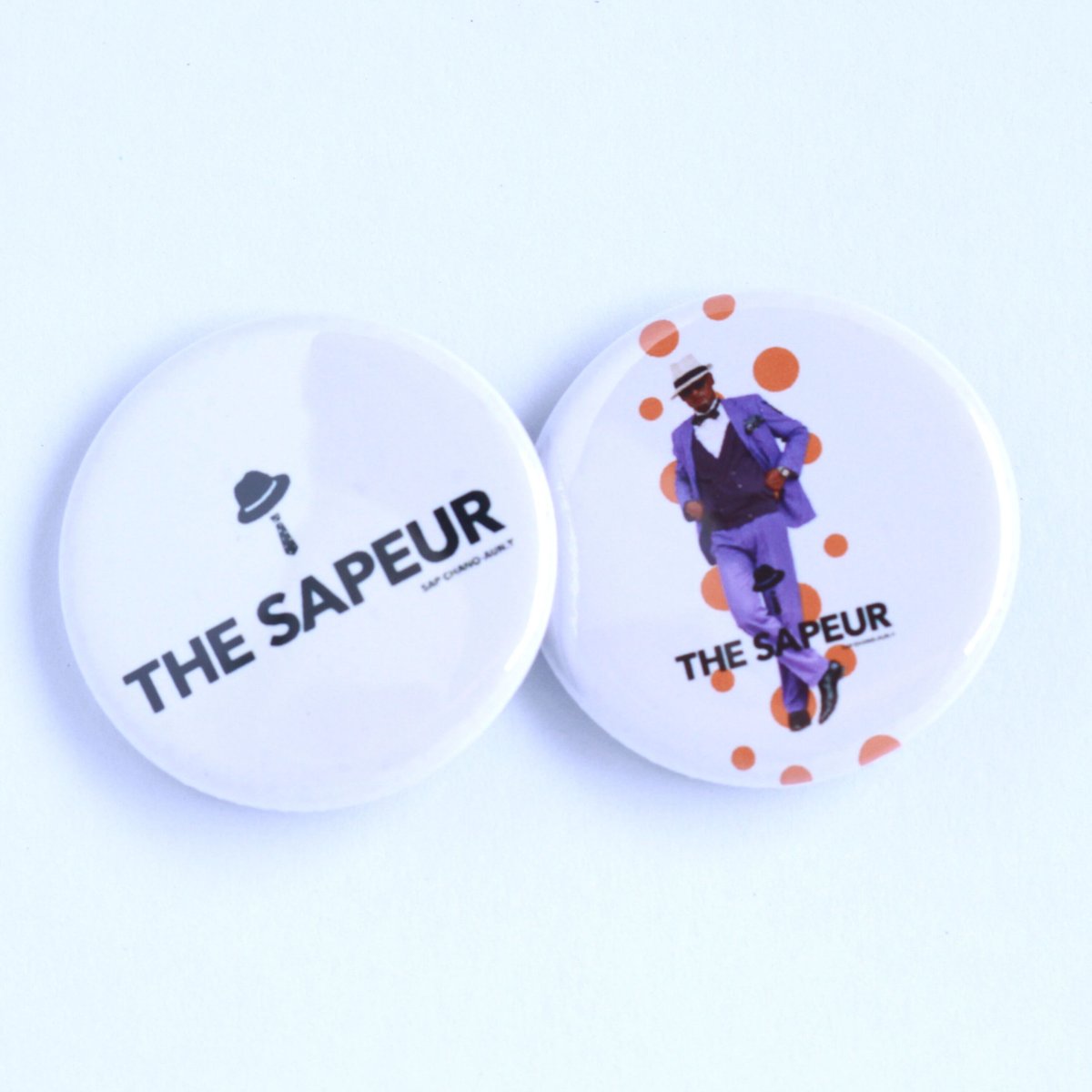 THE SAPEUR 缶バッチ2個セット | SAPEUR JAPAN THE SAPEUR 缶バッチ2個セット | SAPEUR JAPAN