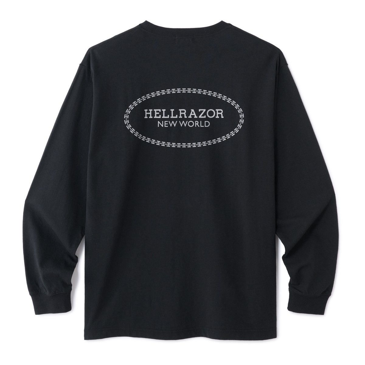 HELLRAZOR WARDEN LOGO LS SHIRT - BLACK | BOTTOM...
