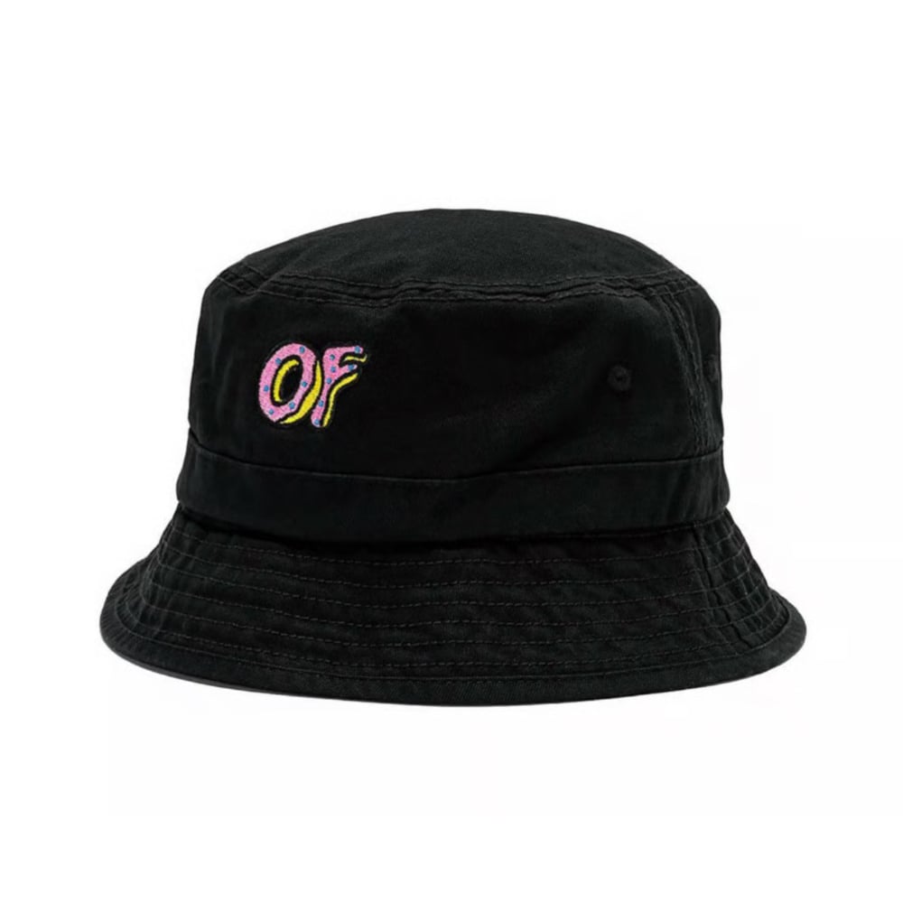 ODD FUTURE BUCKET HAT (OG LOGO) BLACK | re:crea...