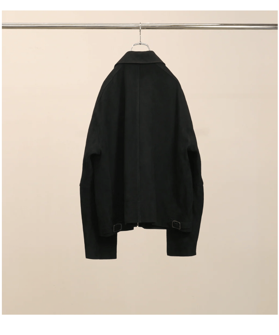 【ANCELLM（アンセルム）】GEEP LEATHER JACKET -BLACK | ta...