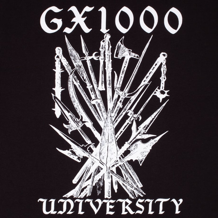 GX1000 University Tee [Black] | DPRTMENT