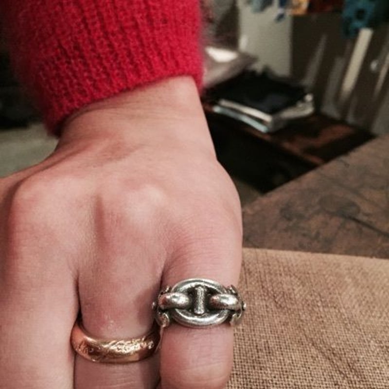 LYNCH SILVERSMITH ANCHOR RING(S) | lathe's STORE LYNCH SILVERSMITH ANCHOR RING(S) | lathe's STORE