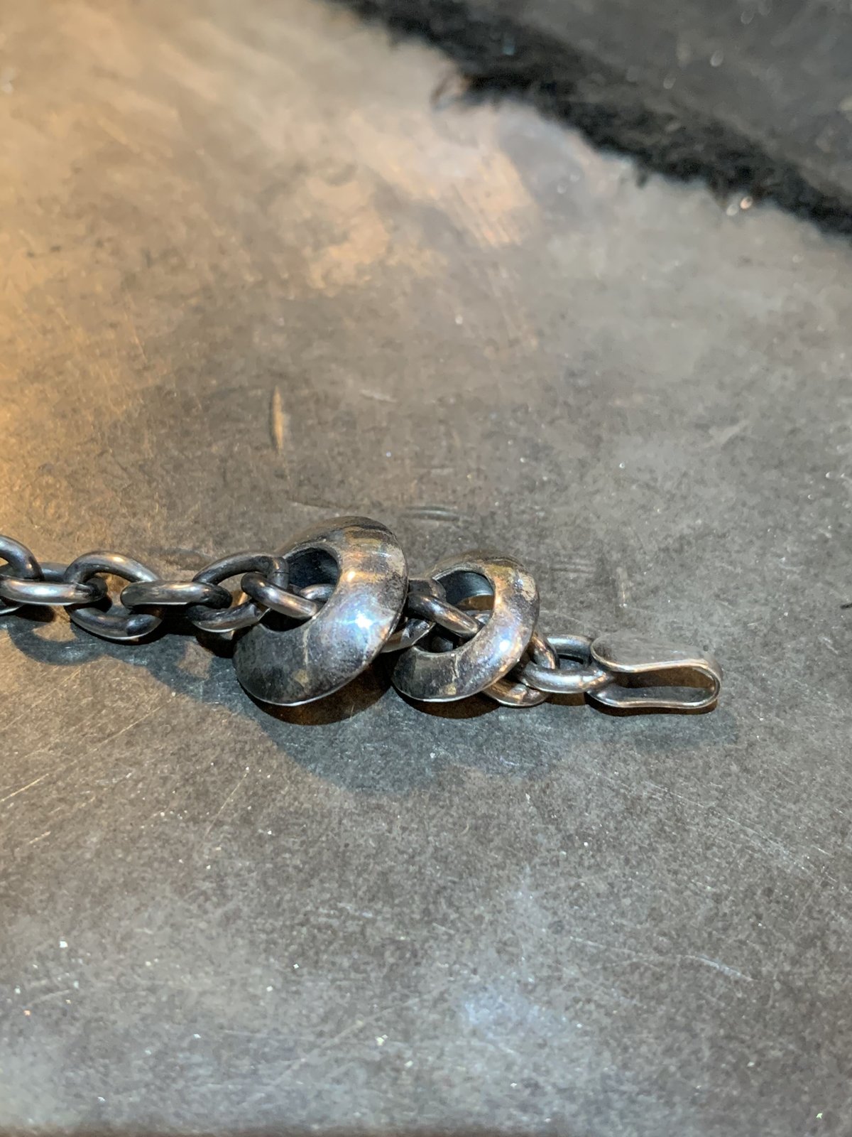 silver beads 【ソロバン】大 | Hemlock silver beads 【ソロバン】大 | Hemlock