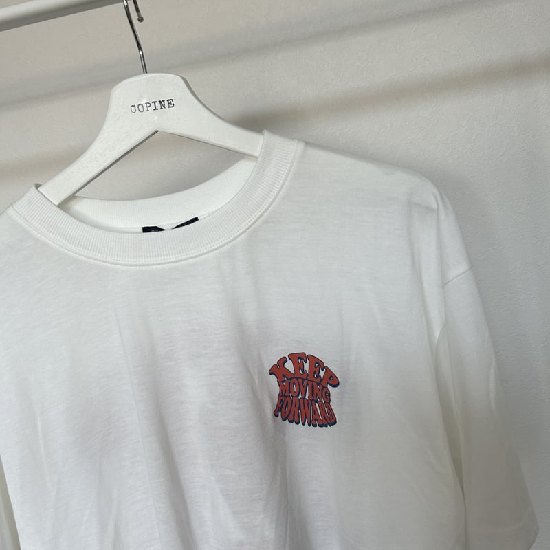 発砲プリントビッグTシャツ(ホワイト) | COPINE 発砲プリントビッグTシャツ(ホワイト) | COPINE